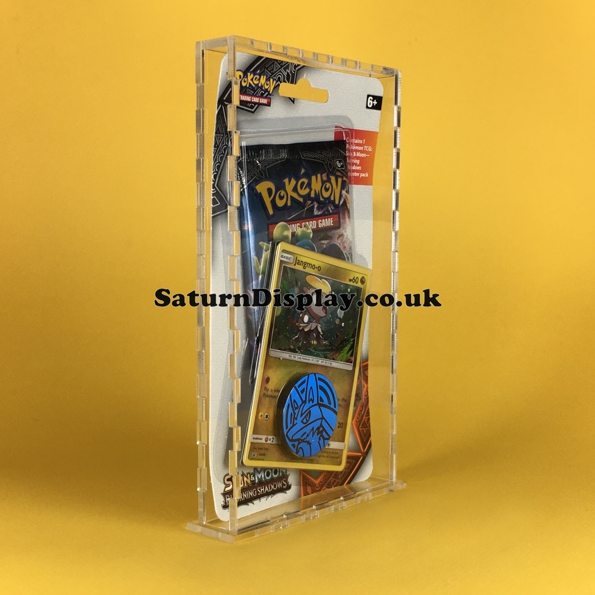 Pokemon Modern Blister Pack Case – Saturn Display