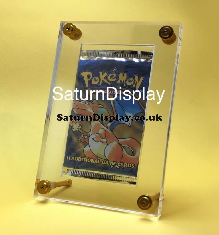 Single TCG Card Frame - Saturn Display