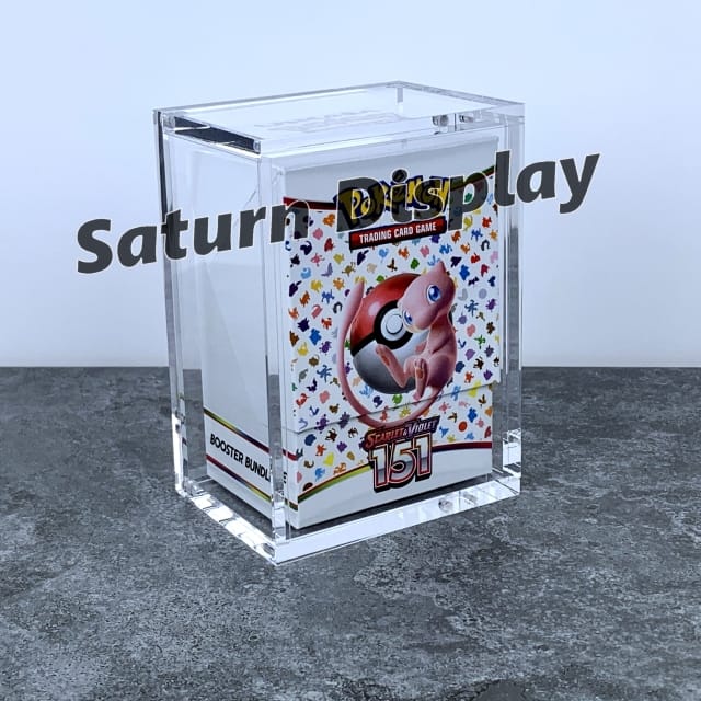 Pokemon Booster Bundle Display Case – Saturn Display
